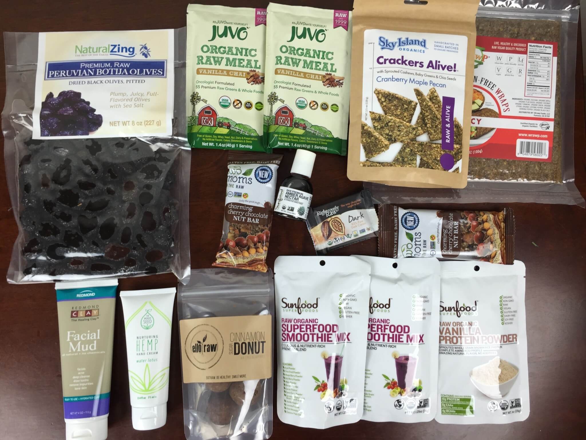 December 2015 RawBox Subscription Box Review & Coupon - Hello Subscription