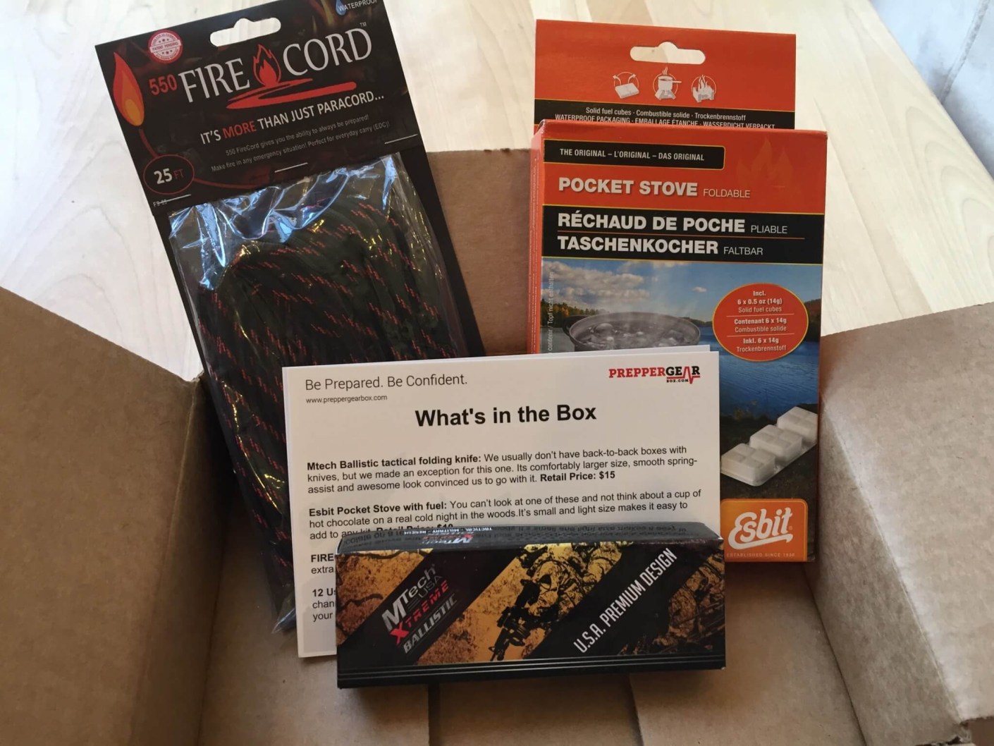 Prepper Gear Box January 2016 Subscription Box Review & Coupon - Hello ...
