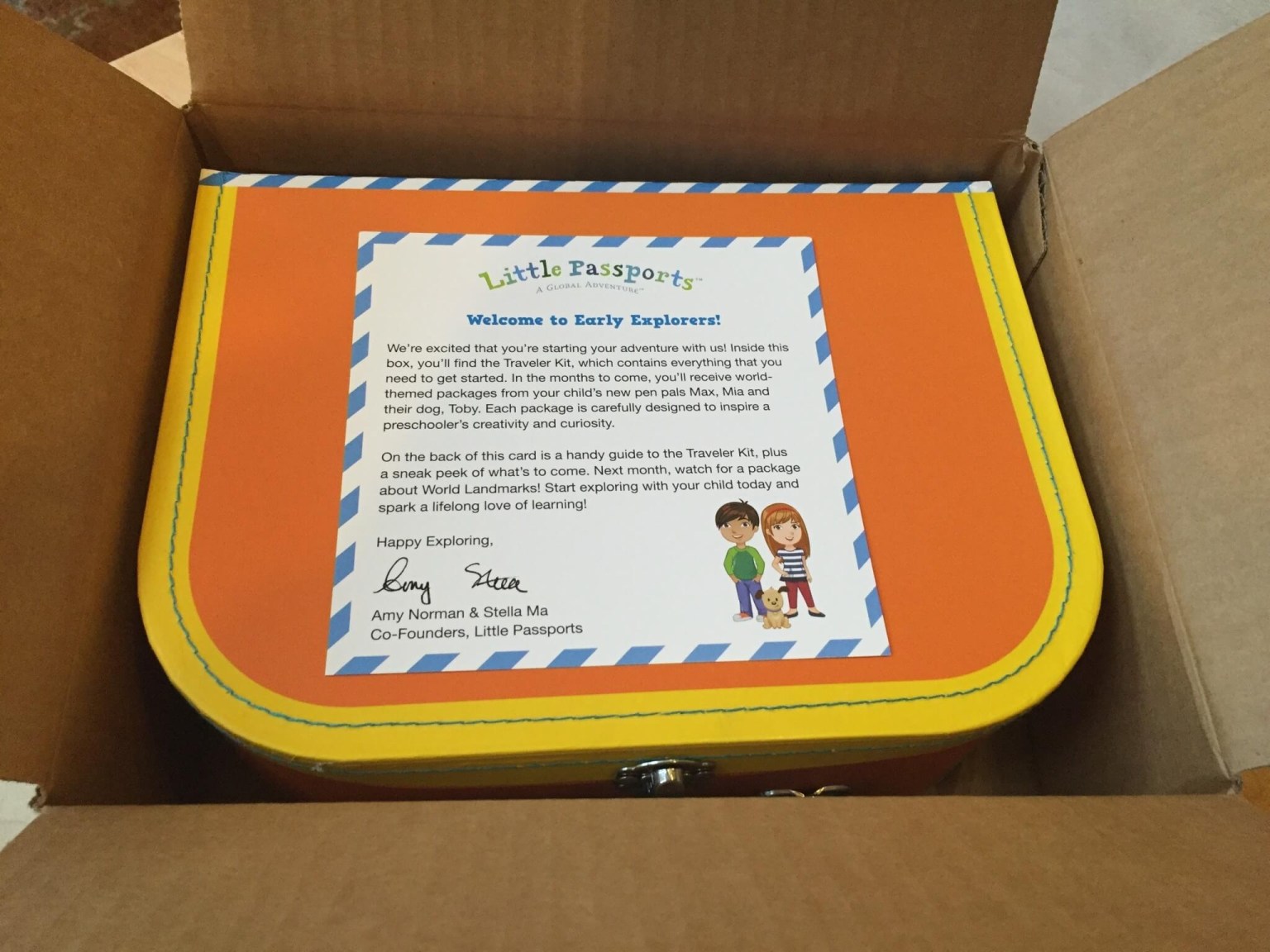 Little Passports Early Explorers Traveler Welcome Kit Review - Hello ...