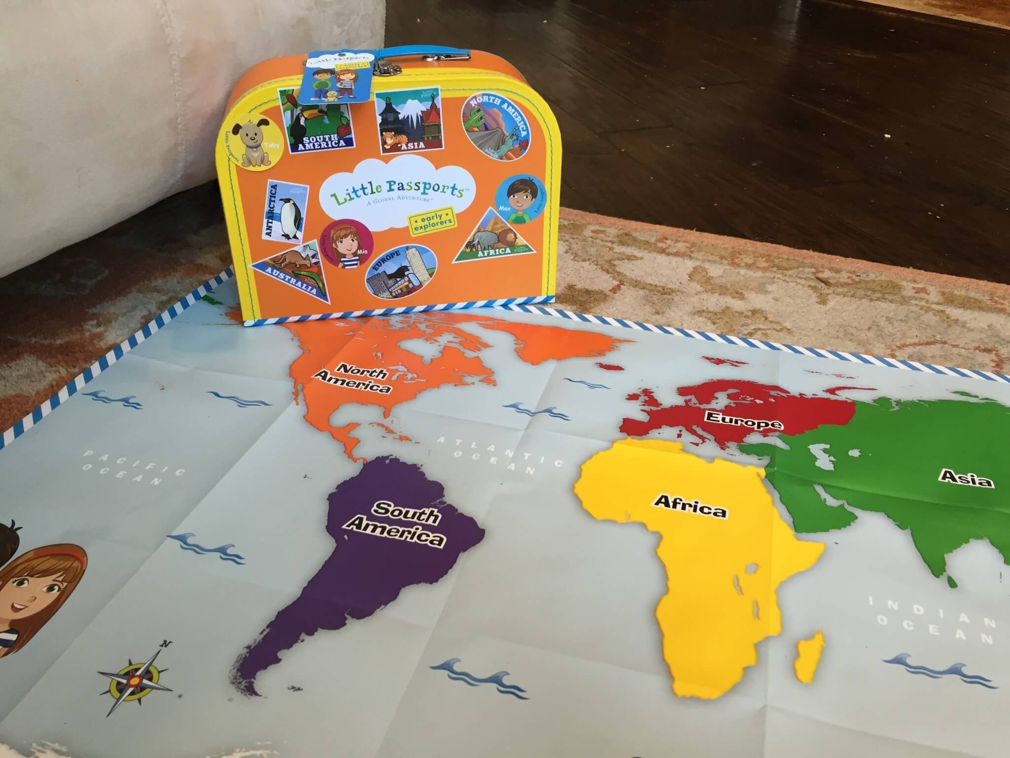 Little Passports Early Explorers Traveler Welcome Kit Review - Hello ...