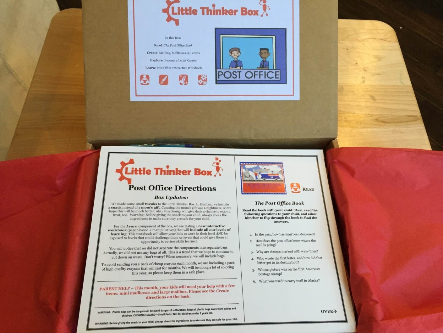 January 2016 Little Thinker Box Subscription Box Review - Hello ...