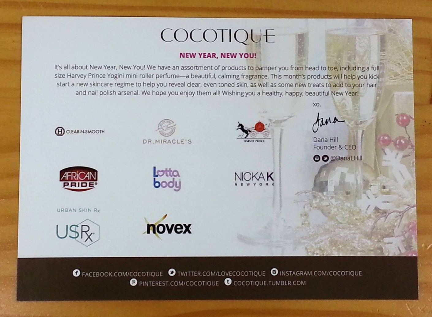 Cocotique January 2016 Subscription Box Review & Coupon - Hello ...