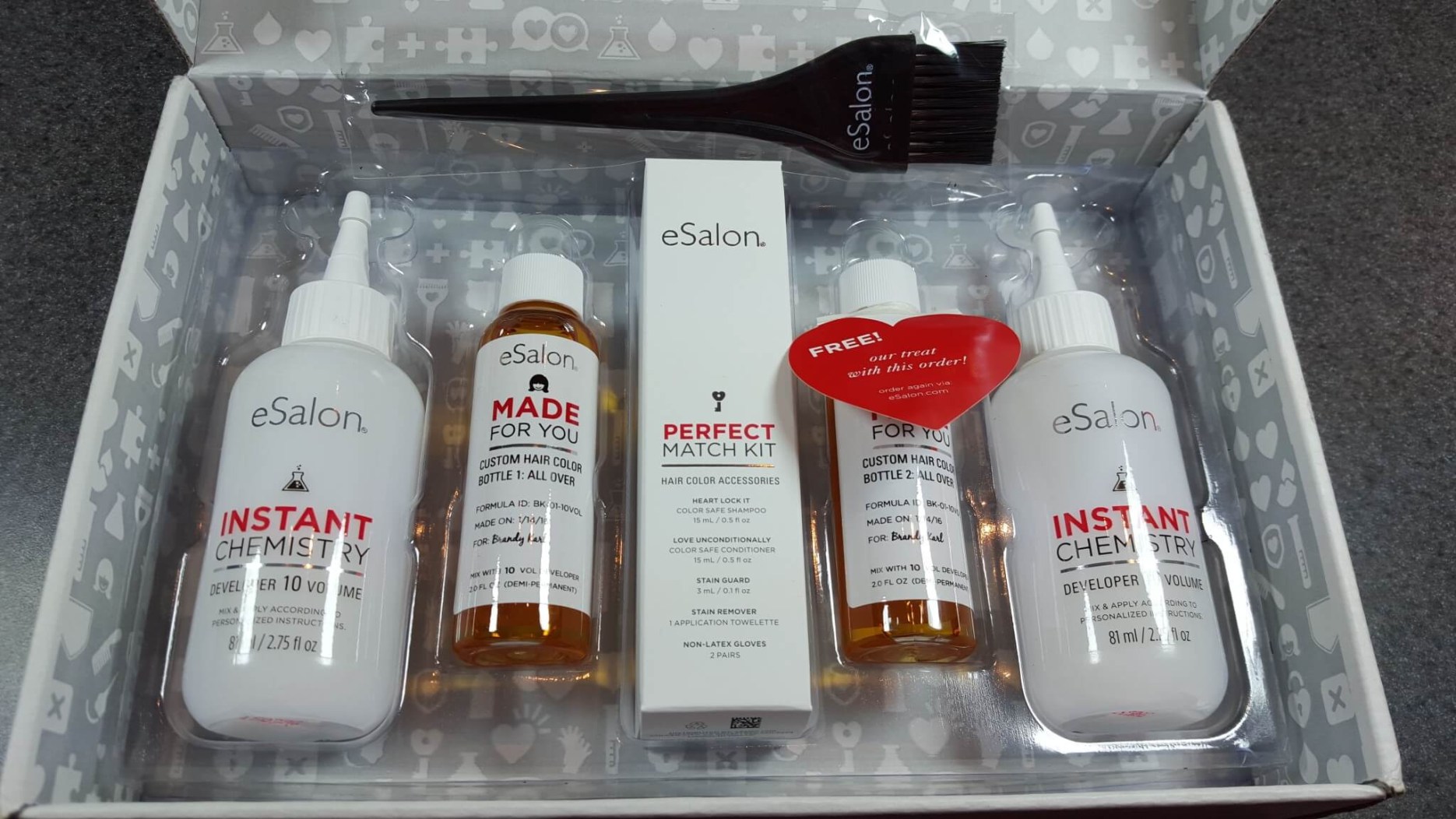 eSalon Custom Hair Color Subscription Review - First Box $10! - Hello ...