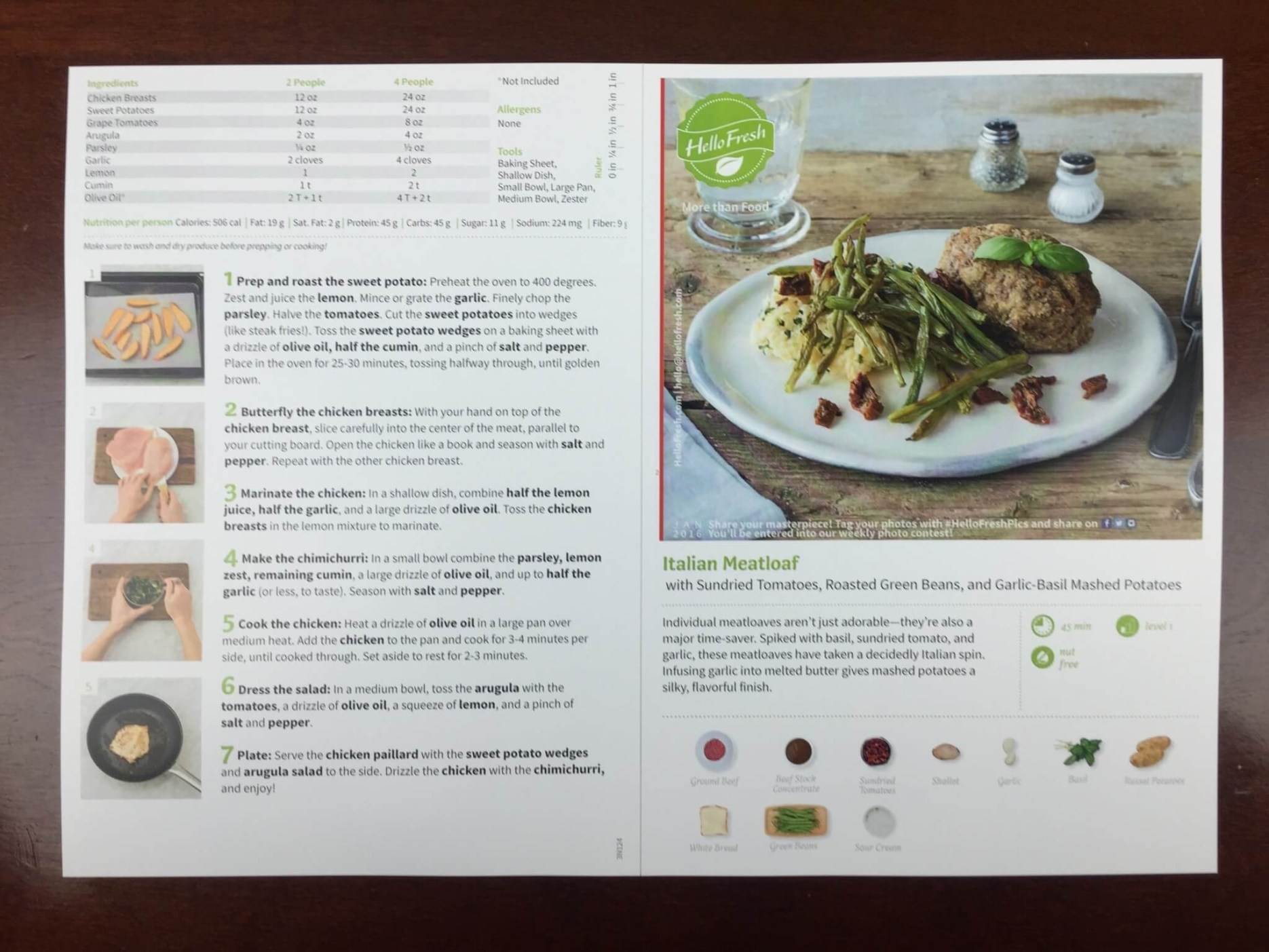 Hello Fresh January 2016 Review and Coupon - Hello Subscription