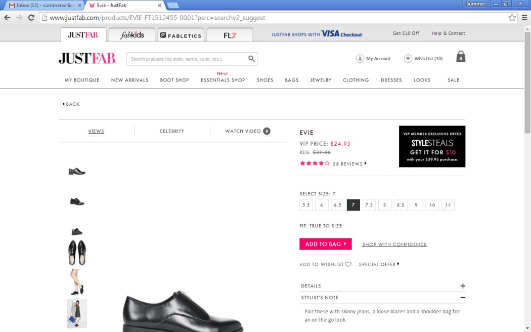 JustFab Subscription Review & BOGO Deal - January 2016 - Hello Subscription