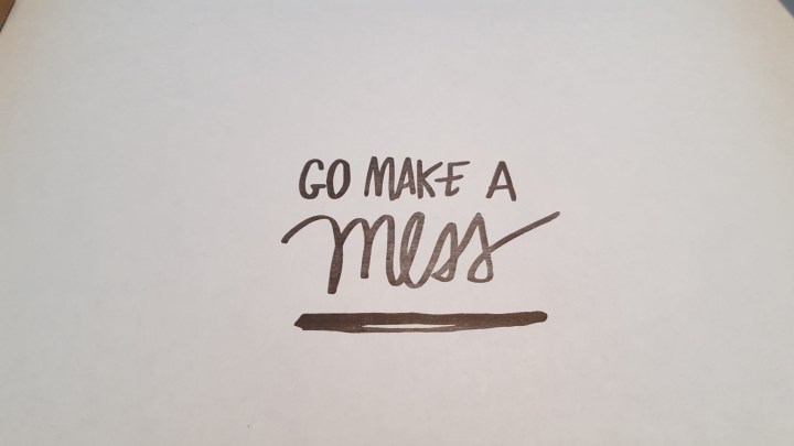 Messy Box December 2015 Subscription Box Review - Hello Subscription