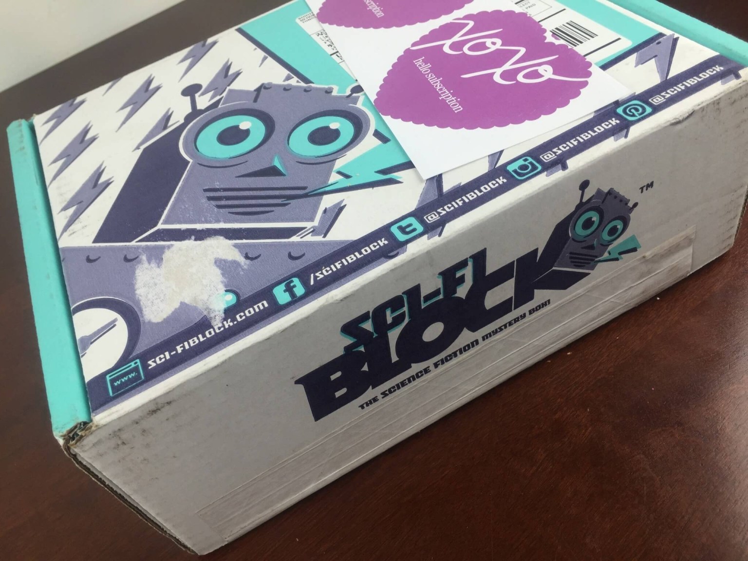 Sci-Fi Block January 2016 Subscription Box Review + Coupon Code - Hello ...