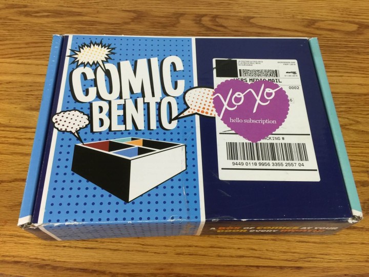 Comic Bento Subscription Box Review- February 2016 - Hello Subscription