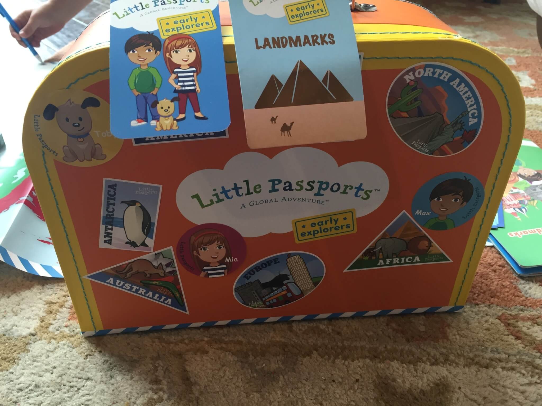 Little Passports Early Explorers Landmarks Kit Review - Month 2 - Hello ...