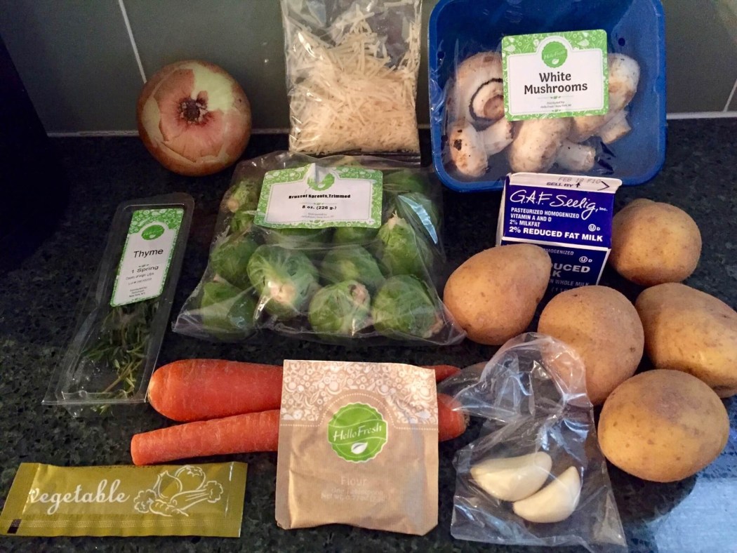 HelloFresh Vegetarian Box Review + Coupon - February 2016 - Hello ...