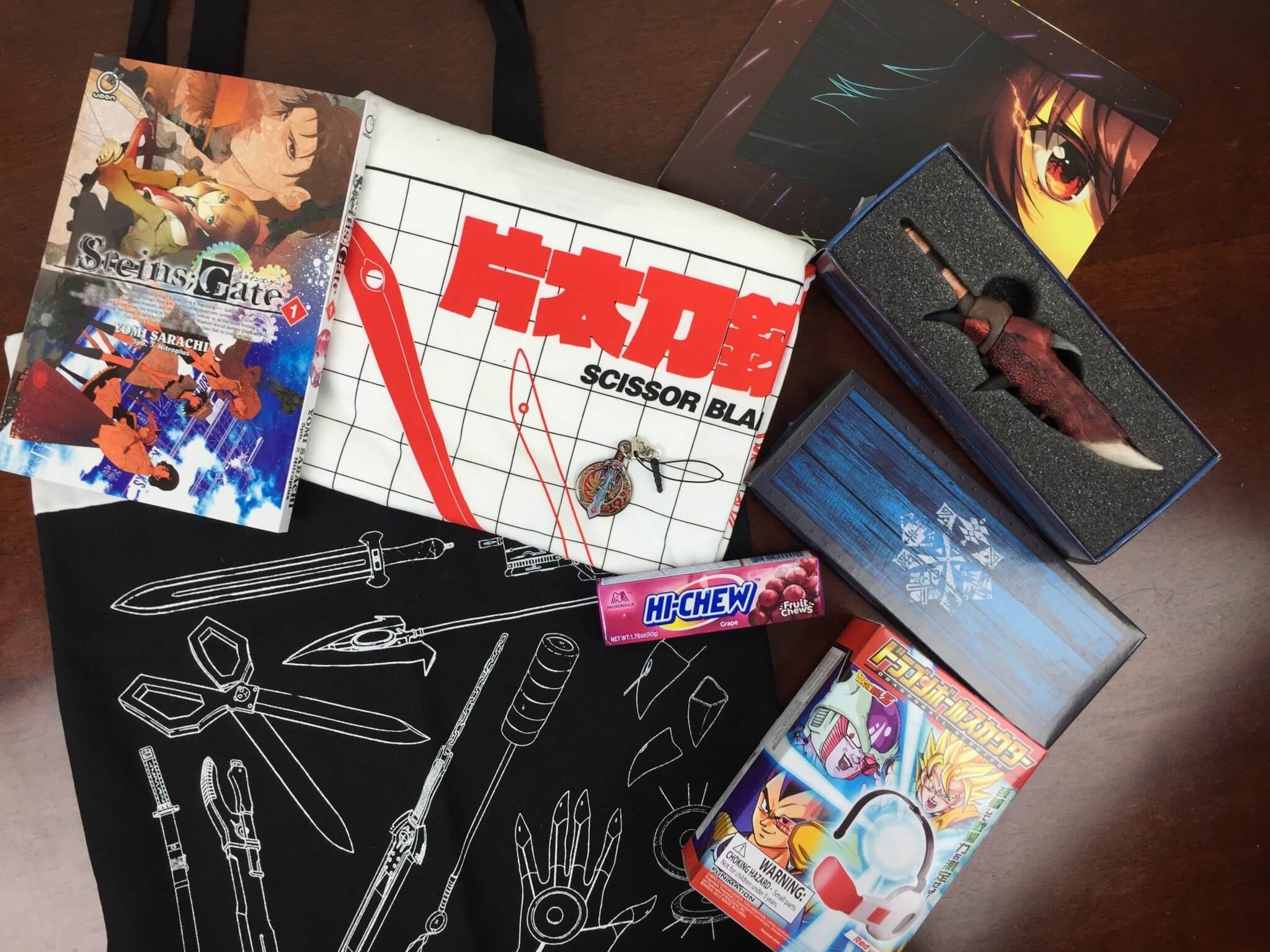 Loot Anime January 2016 Subscription Box Review & Coupons: EQUIP ...