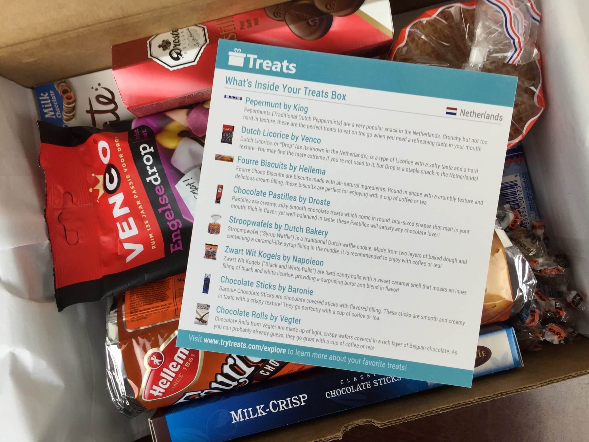 Treats Box February 2016 Review & Coupon Code - The Netherlands - Hello ...