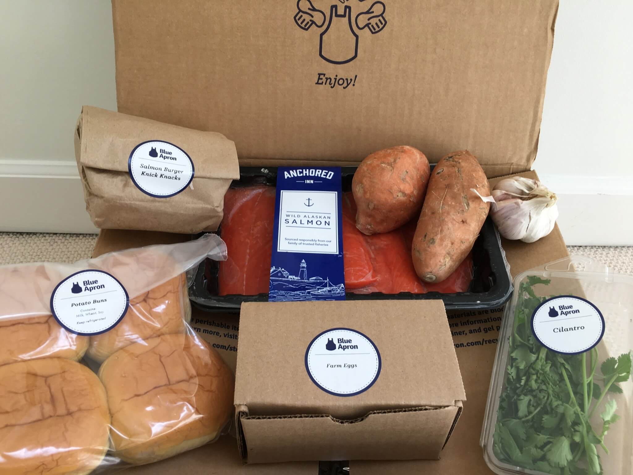 Blue Apron Subscription Box Review & Coupon - March 2016 - Hello ...