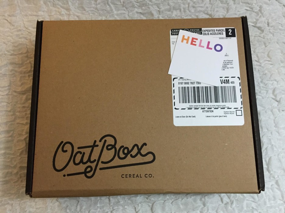 OatBox March 2016 Subscription Box Review & Coupon - Hello Subscription