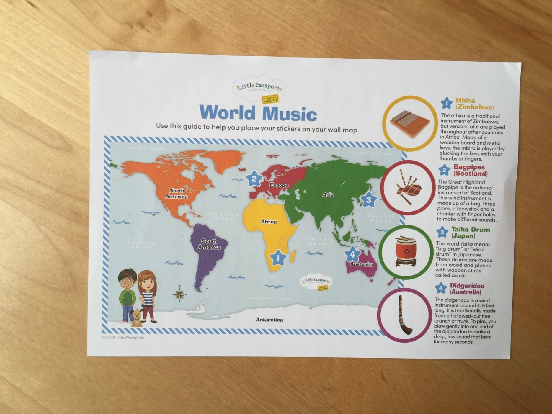 Little Passports Early Explorers Music Kit Review - Month 3 - Hello ...