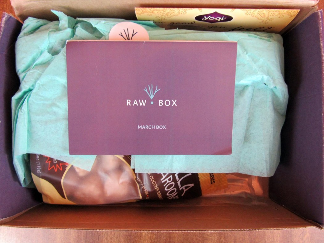 March 2016 RawBox Subscription Box Review & Coupon - Hello Subscription