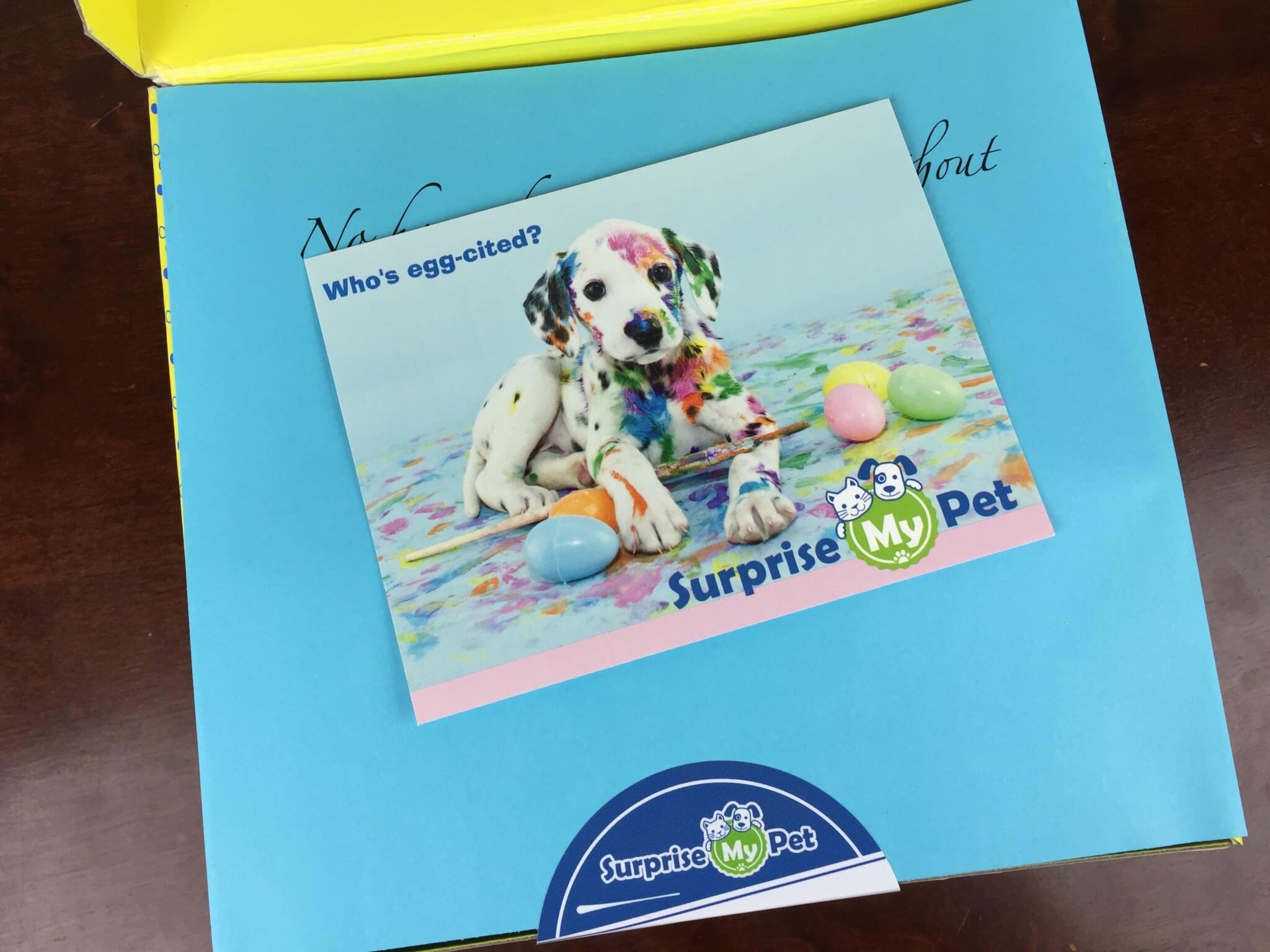 Surprise My Pet March 2016 Subscription Box Review & Coupons - Hello ...