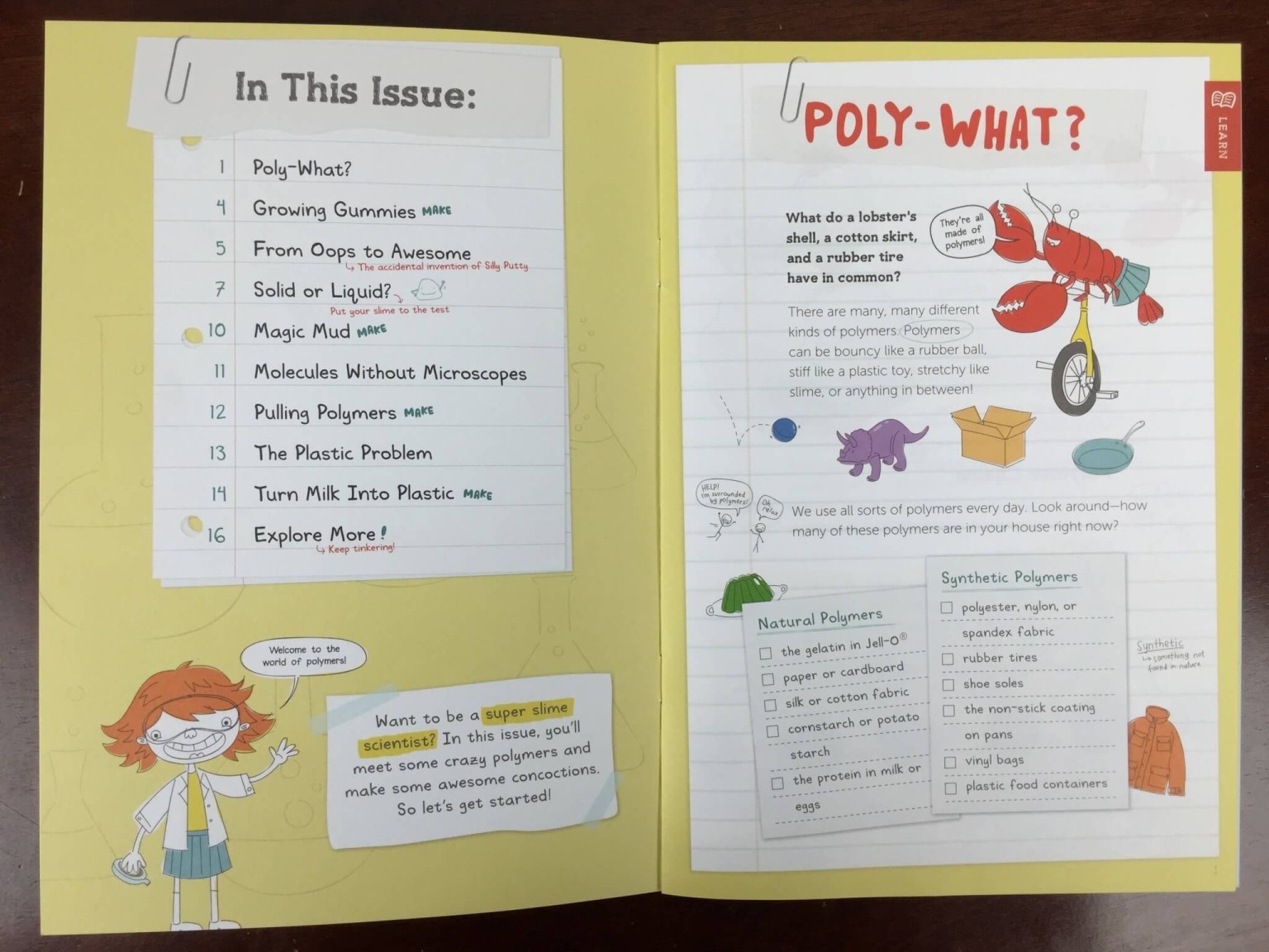 Tinker Crate Review & Coupon - Polymers - Hello Subscription