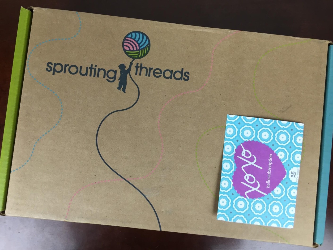 Sprouting Threads Review & Coupon - March 2016 Boys & Girls - Hello Subscription