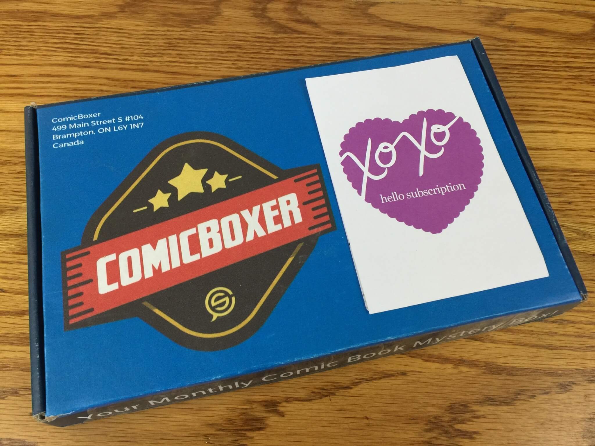 ComicBoxer April 2016 Subscription Box Review & Coupon - Hello Subscription