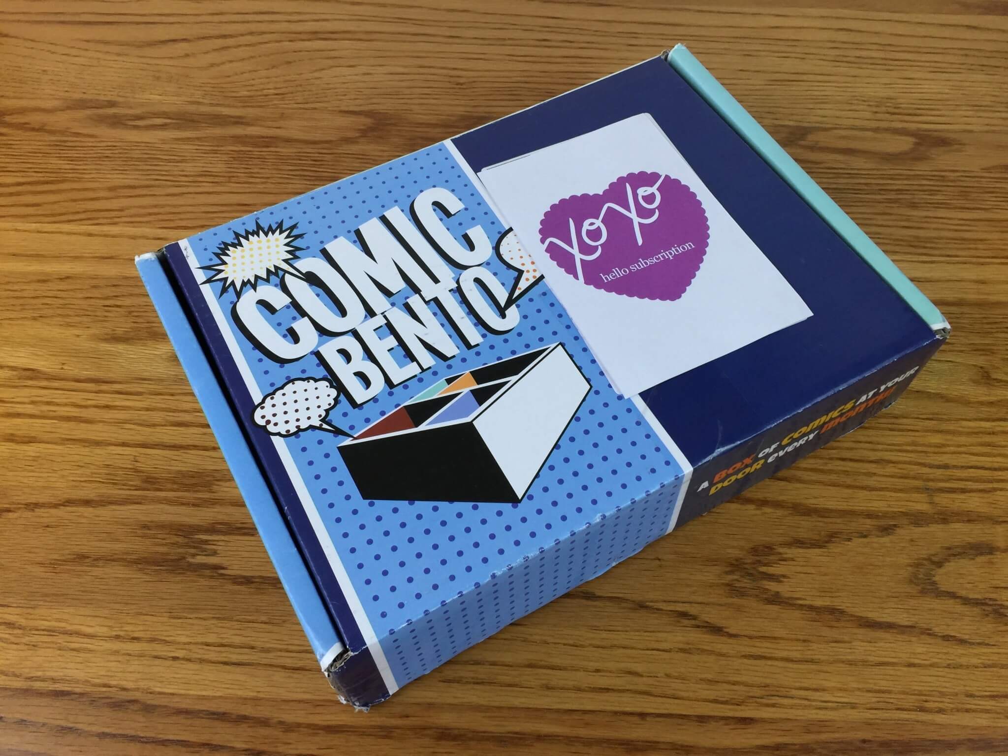 Comic Bento June 2016 Subscription Box Review & Coupon - Hello Subscription