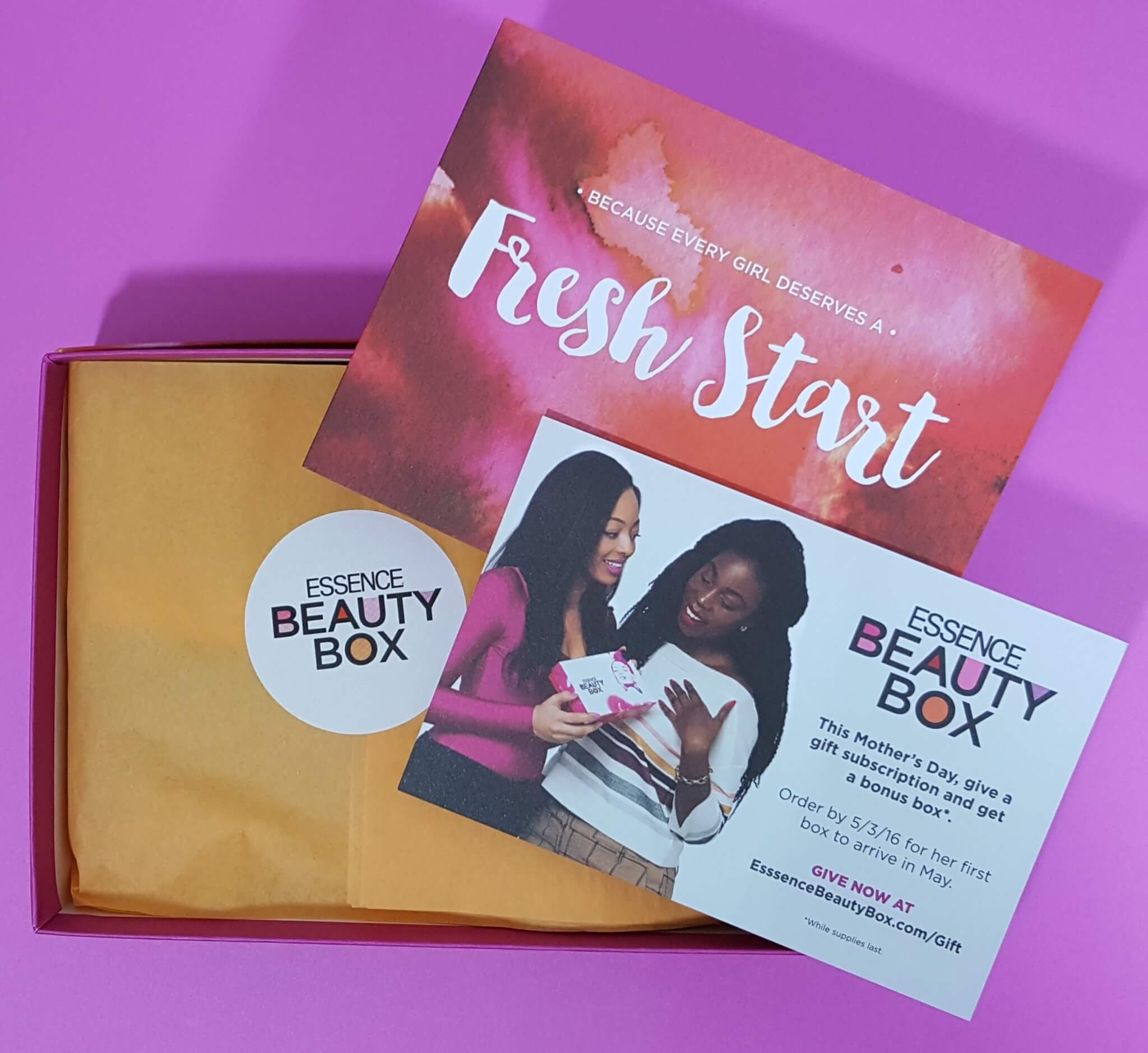 Essence Beauty Box April 2016 Subscription Box Review & Coupon - Hello ...
