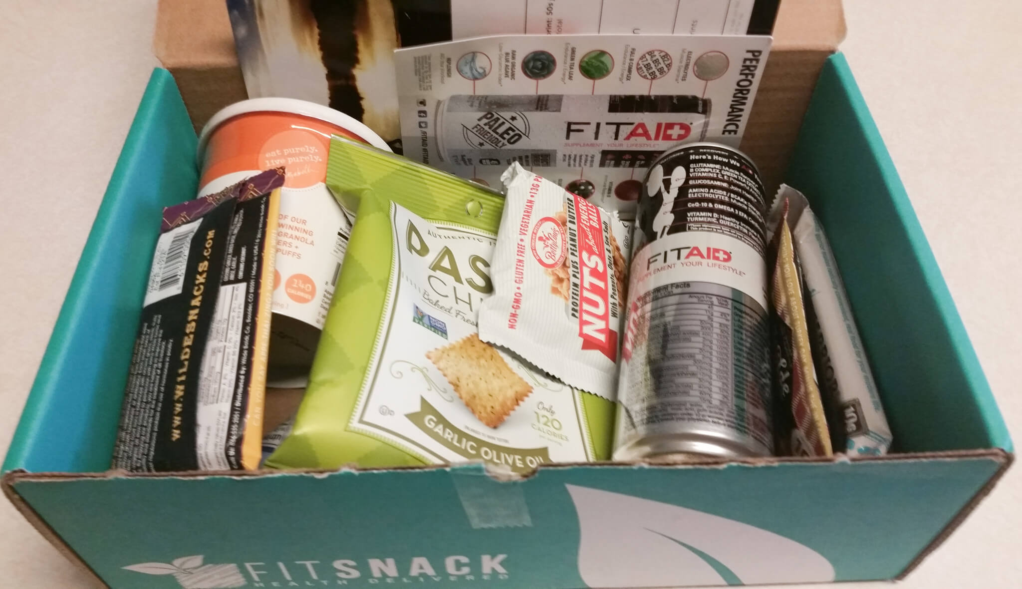 FitSnack April 2016 Subscription Box Review & Coupon - Hello Subscription