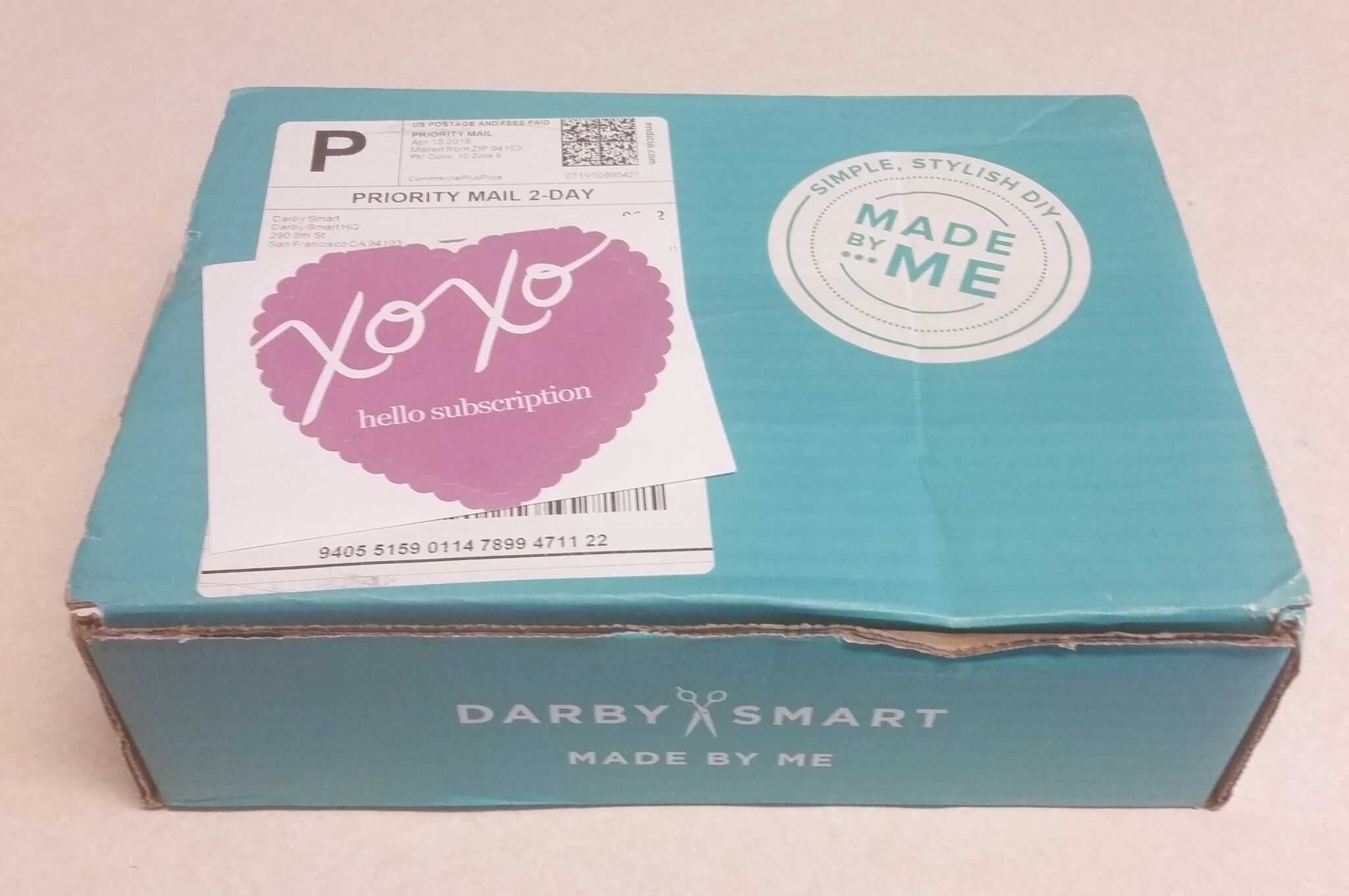 Darby Girl Subscription Box Review - April 2016 - Hello Subscription