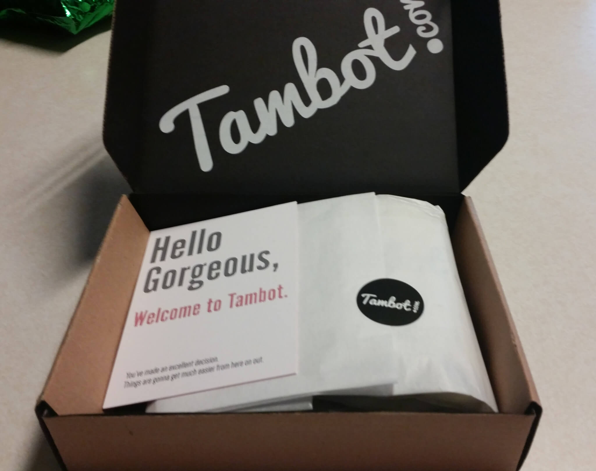 Tambot Subscription Box Review - Hello Subscription