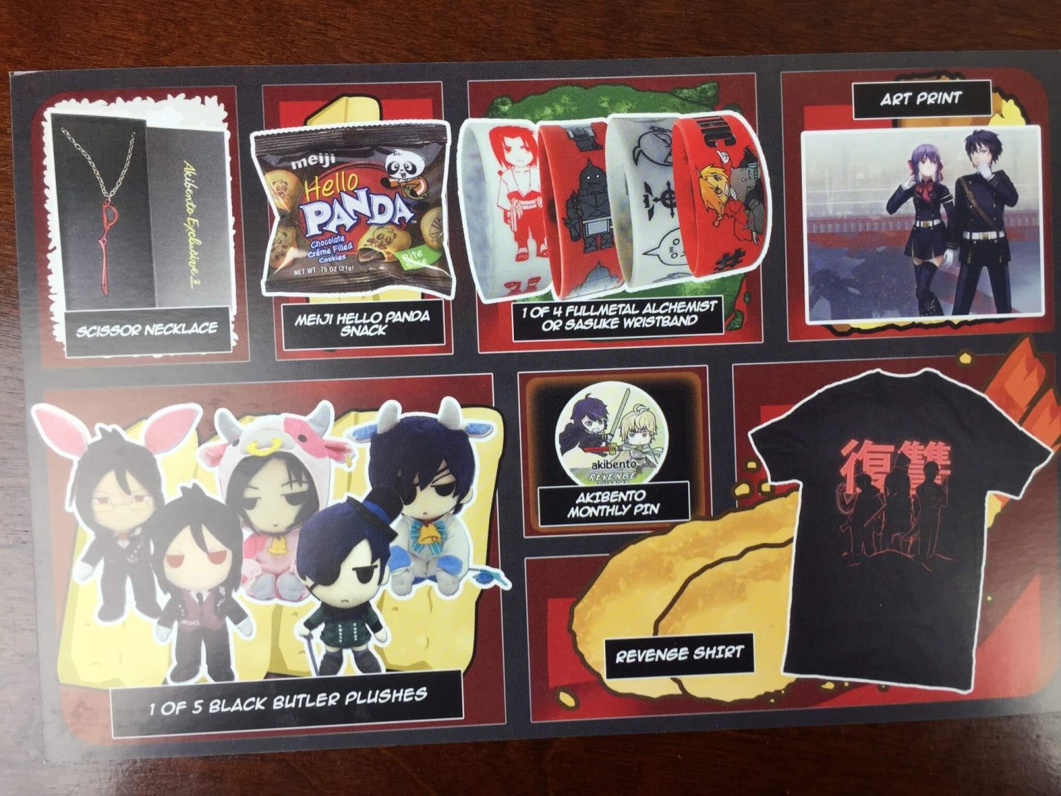 Akibento April 2016 Subscription Box Review & Coupon - Revenge - Hello ...