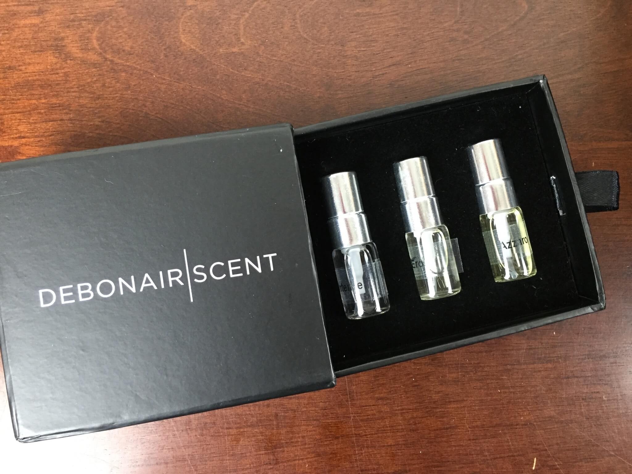 Debonair Scent April 2016 Subscription Box Review - Hello Subscription