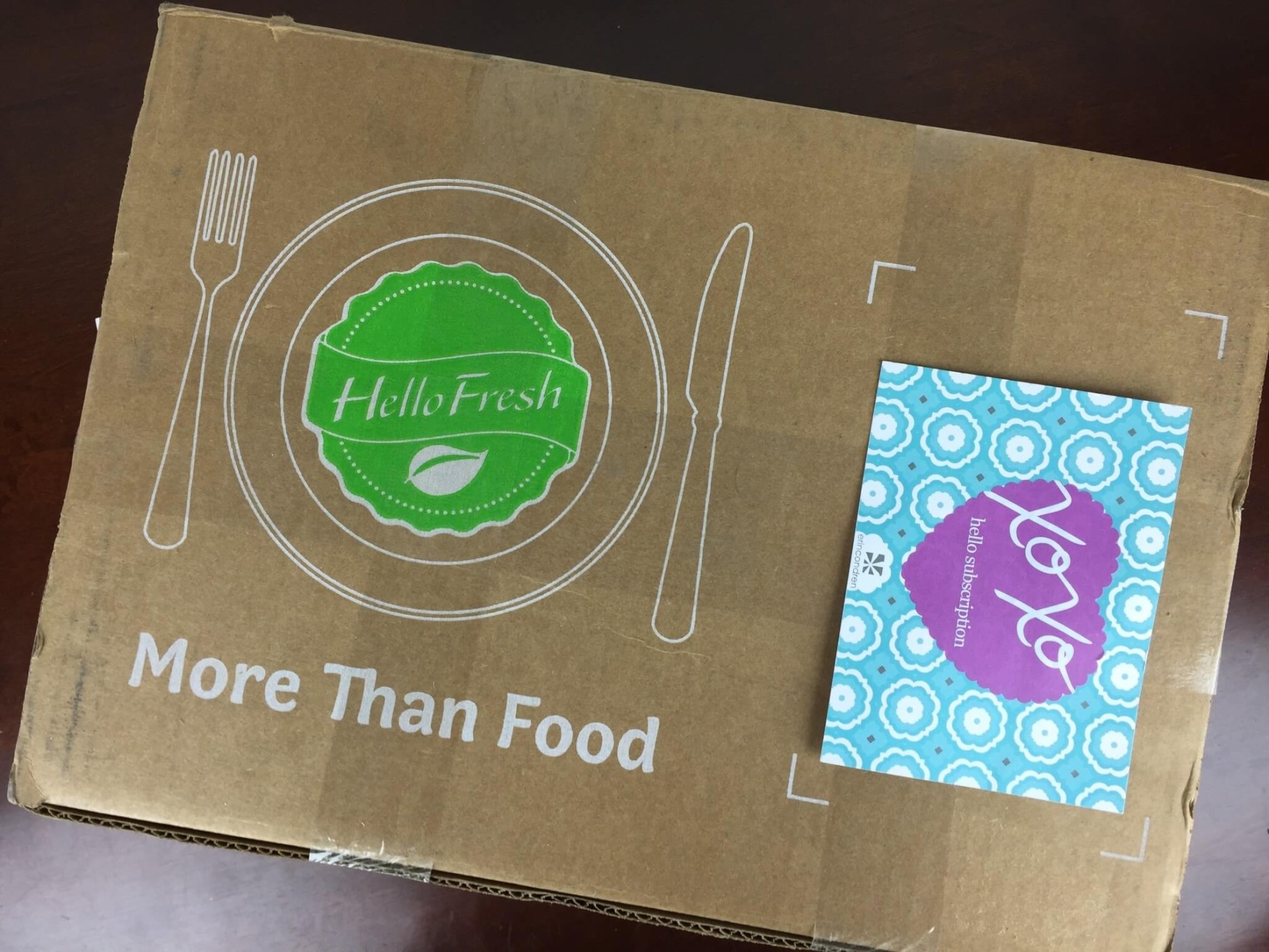Hello Fresh Subscription Box Review + Coupon - April 2016 - Hello ...