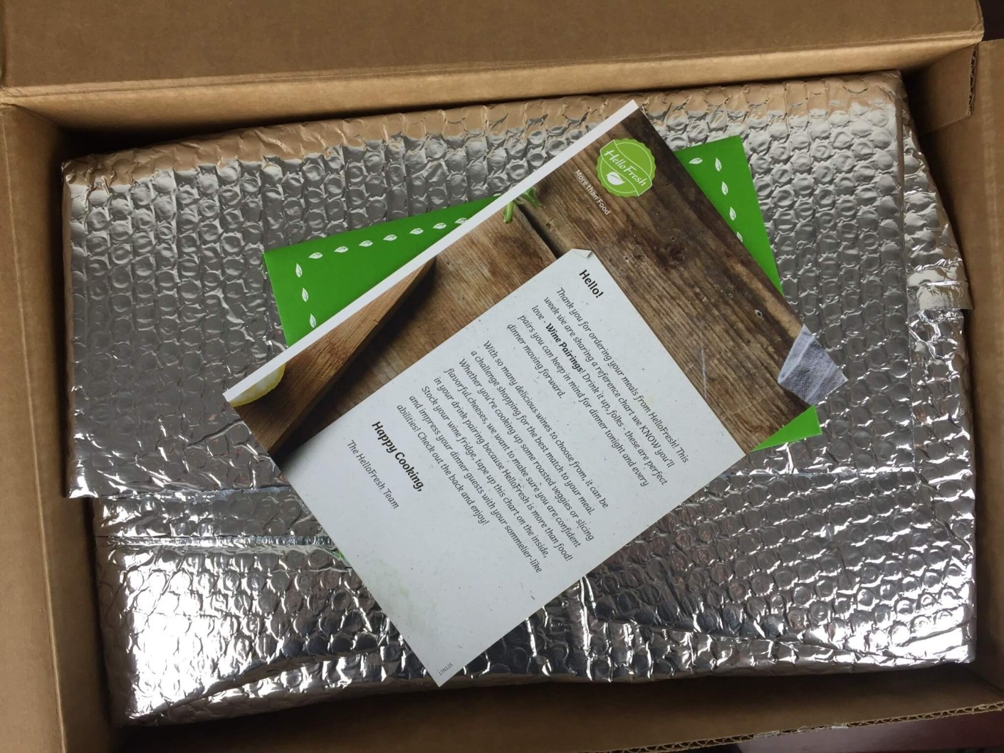 Hello Fresh Subscription Box Review + Coupon - April 2016 - Hello ...