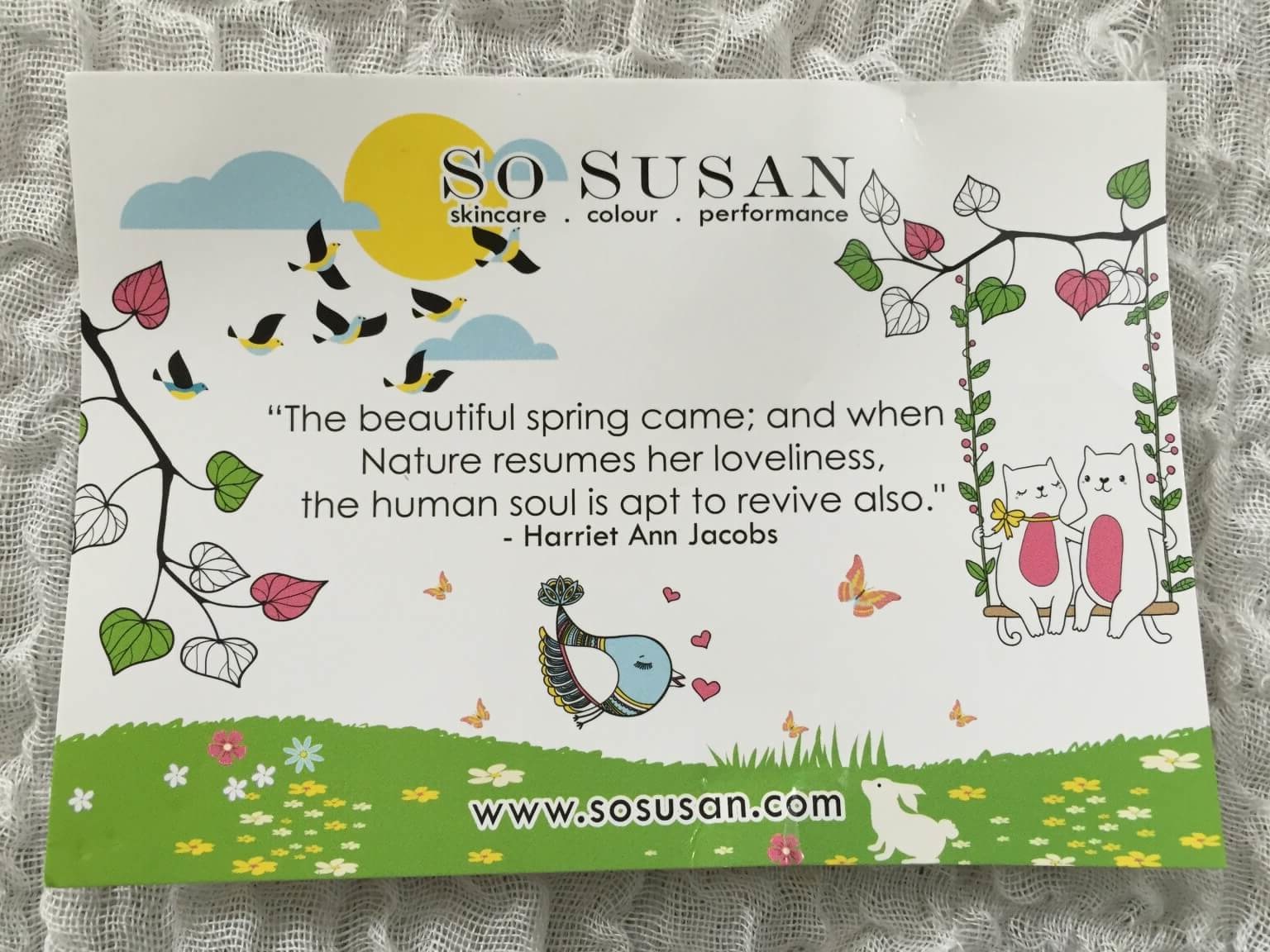 So Susan Lip Love Bag April 2016 Review & Coupon - Hello Subscription