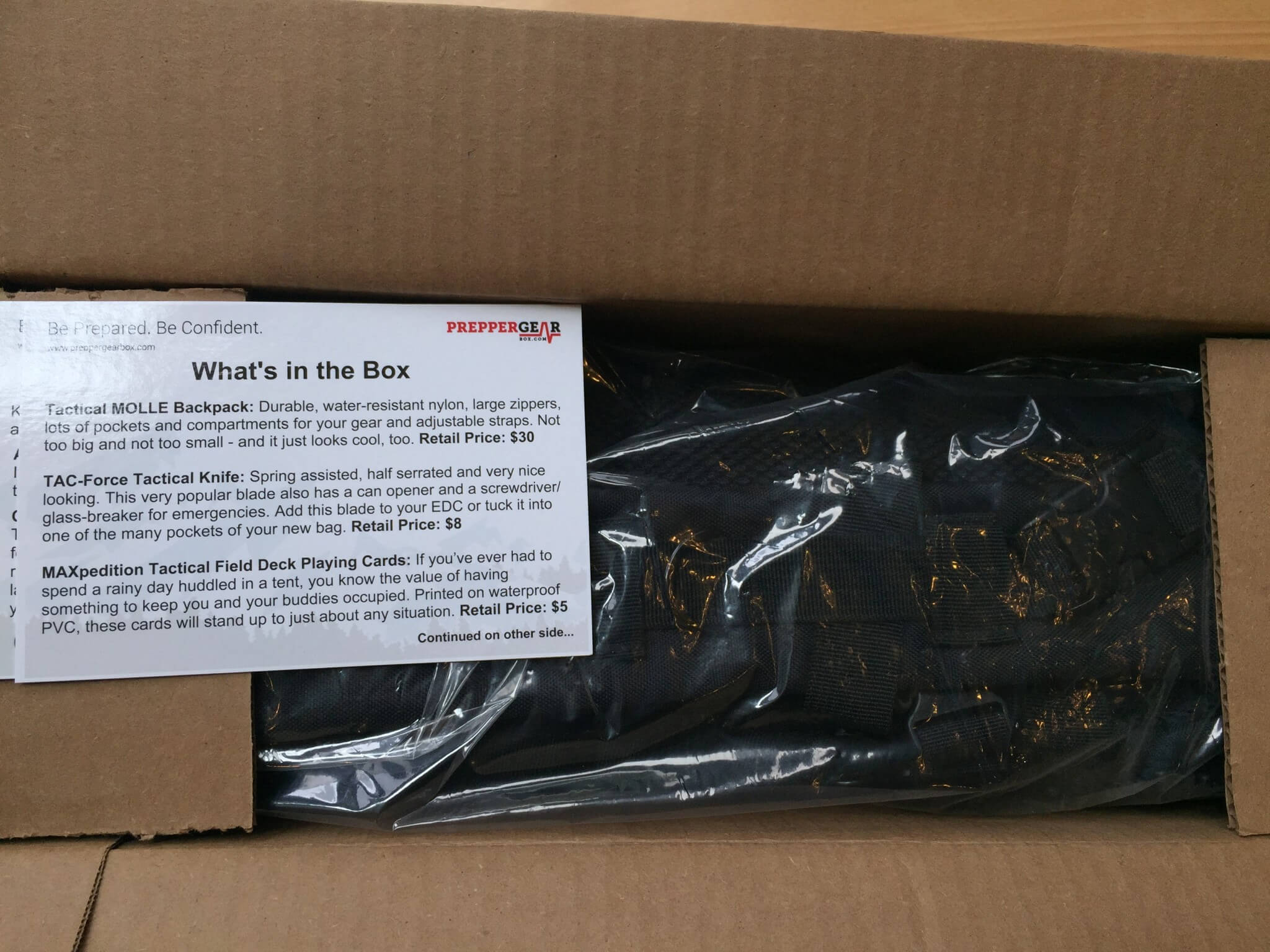 Prepper Gear Box April 2016 Subscription Box Review & Coupon - Hello ...