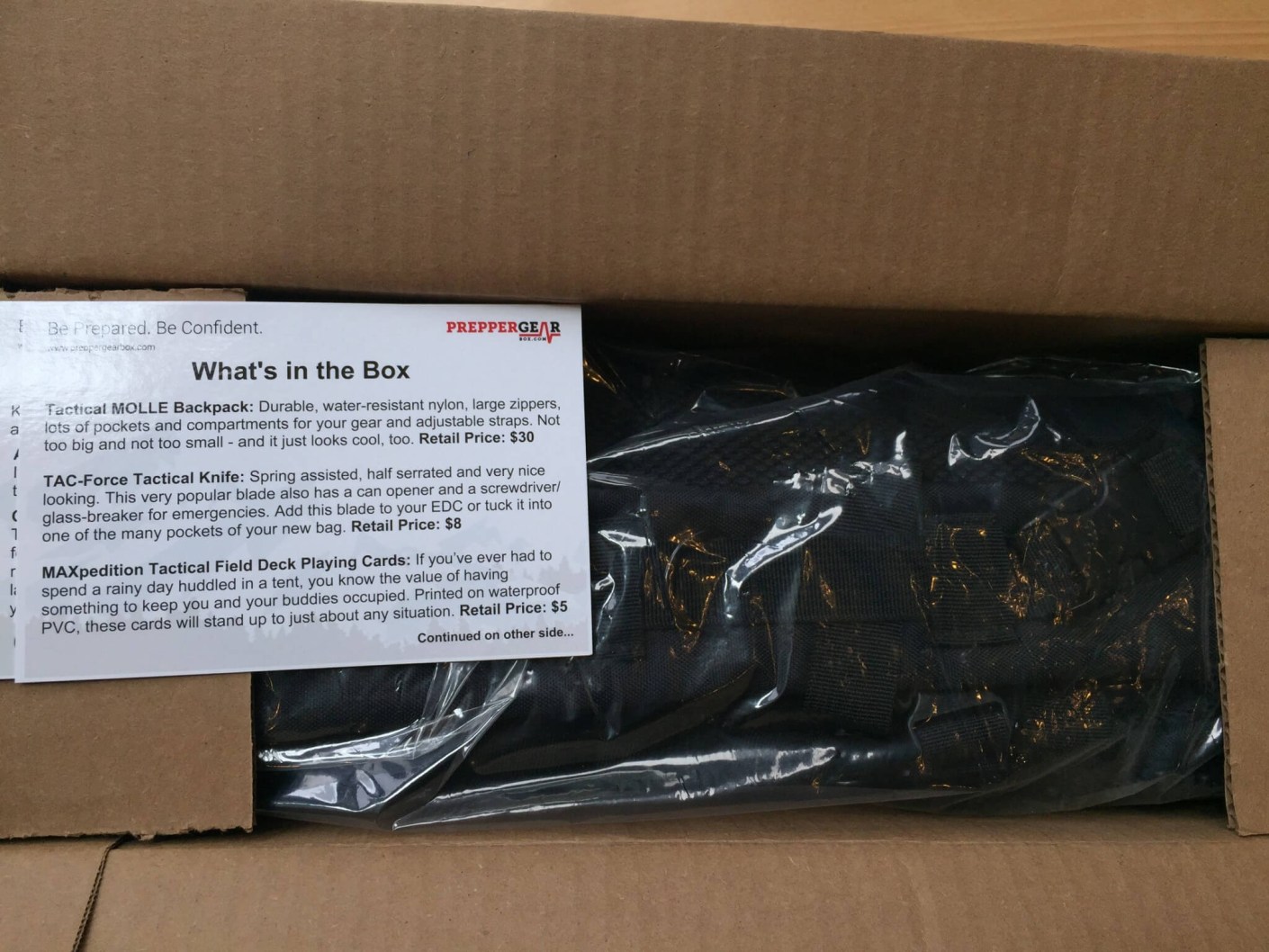 Prepper Gear Box April 2016 Subscription Box Review & Coupon - Hello ...