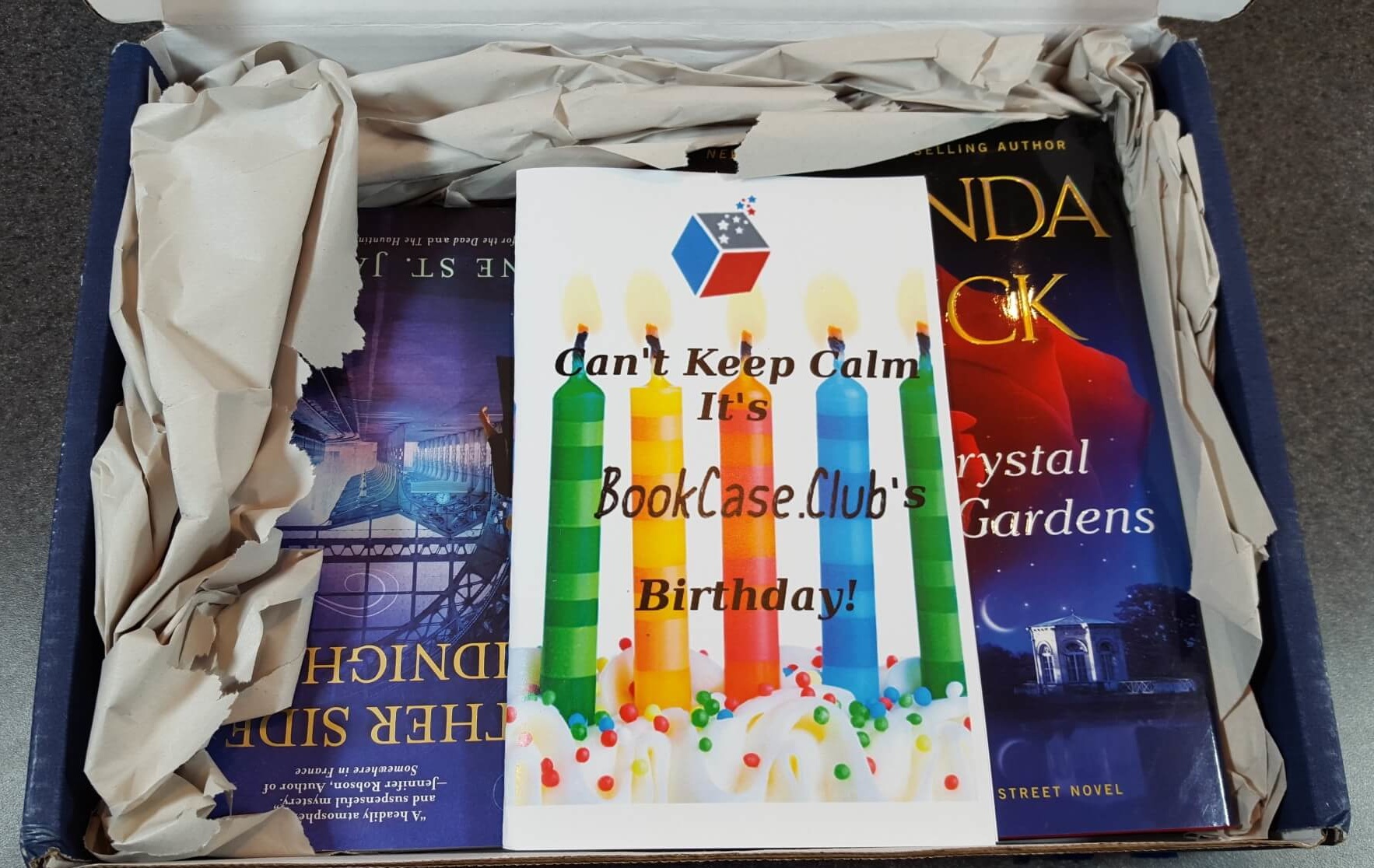 Bookcase Club Subscription Box Review & Coupon - April 2016 Blind Date ...