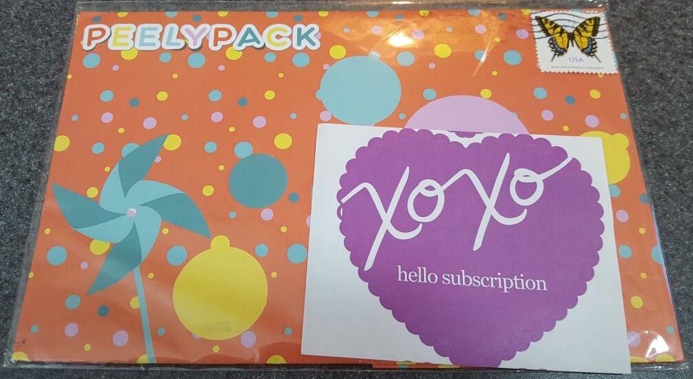 PeelyPack April 2016 Subscription Review & Coupon - Hello Subscription
