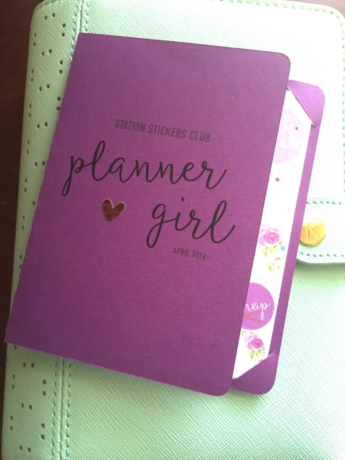 Station Stickers Club Review - April 2016 - Hello Subscription