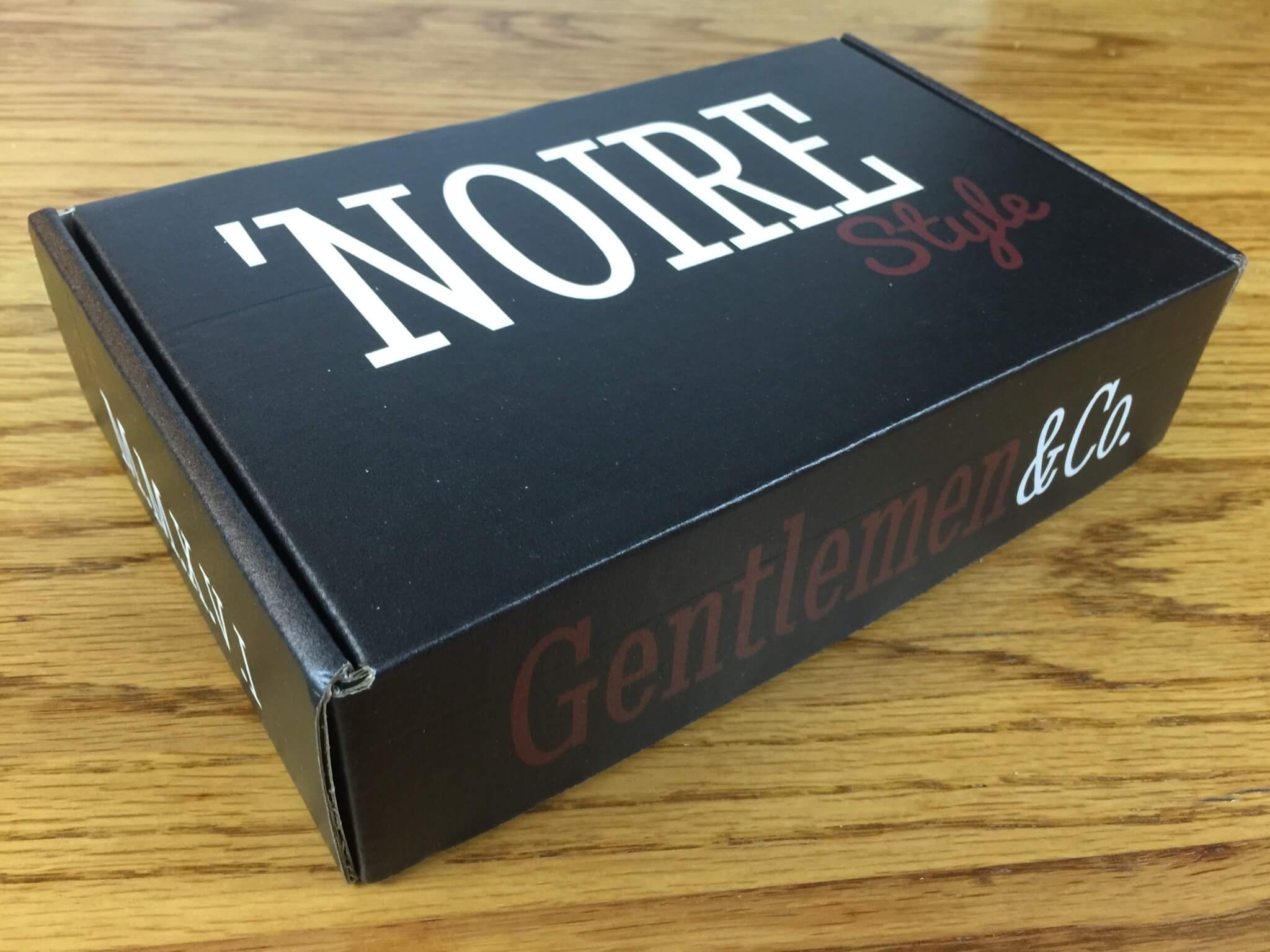 'Noire Style by Gentlemen & Co. Subscription Box - May 2016 - Hello ...