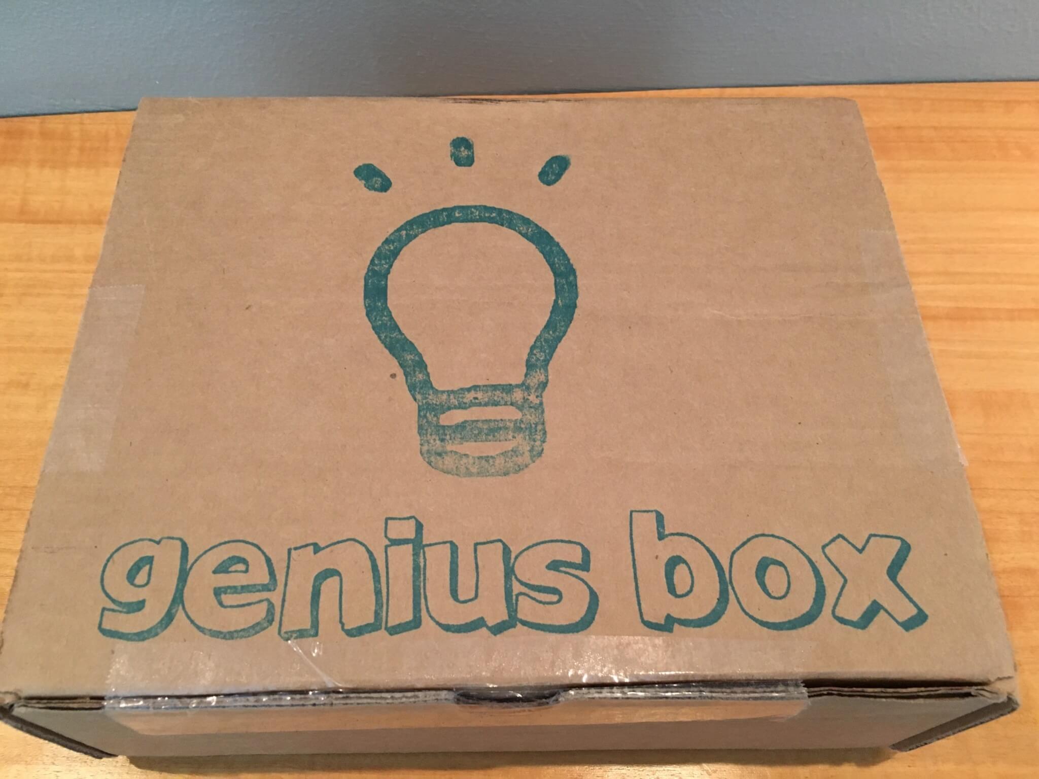 Genius Box Subscription Box Review + Coupon - April 2016 - Hello ...