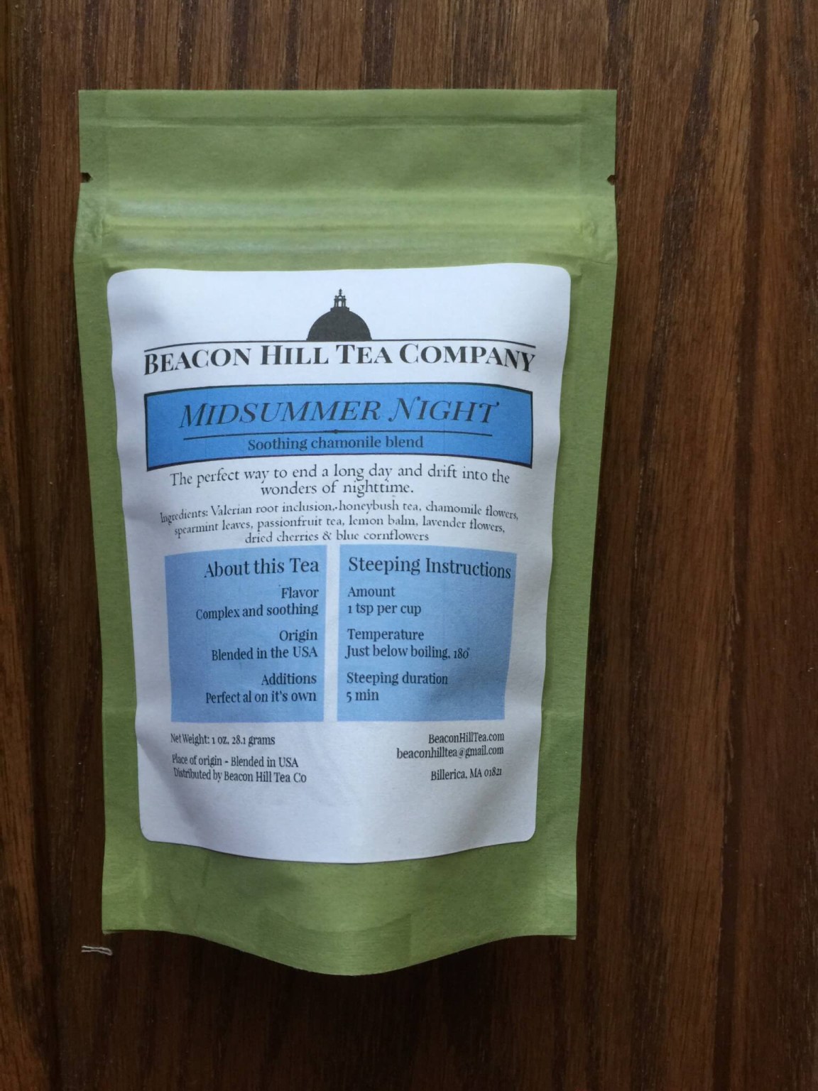 Beacon Hill Tea Company Tea Box May 2016 S - Hello Subscription