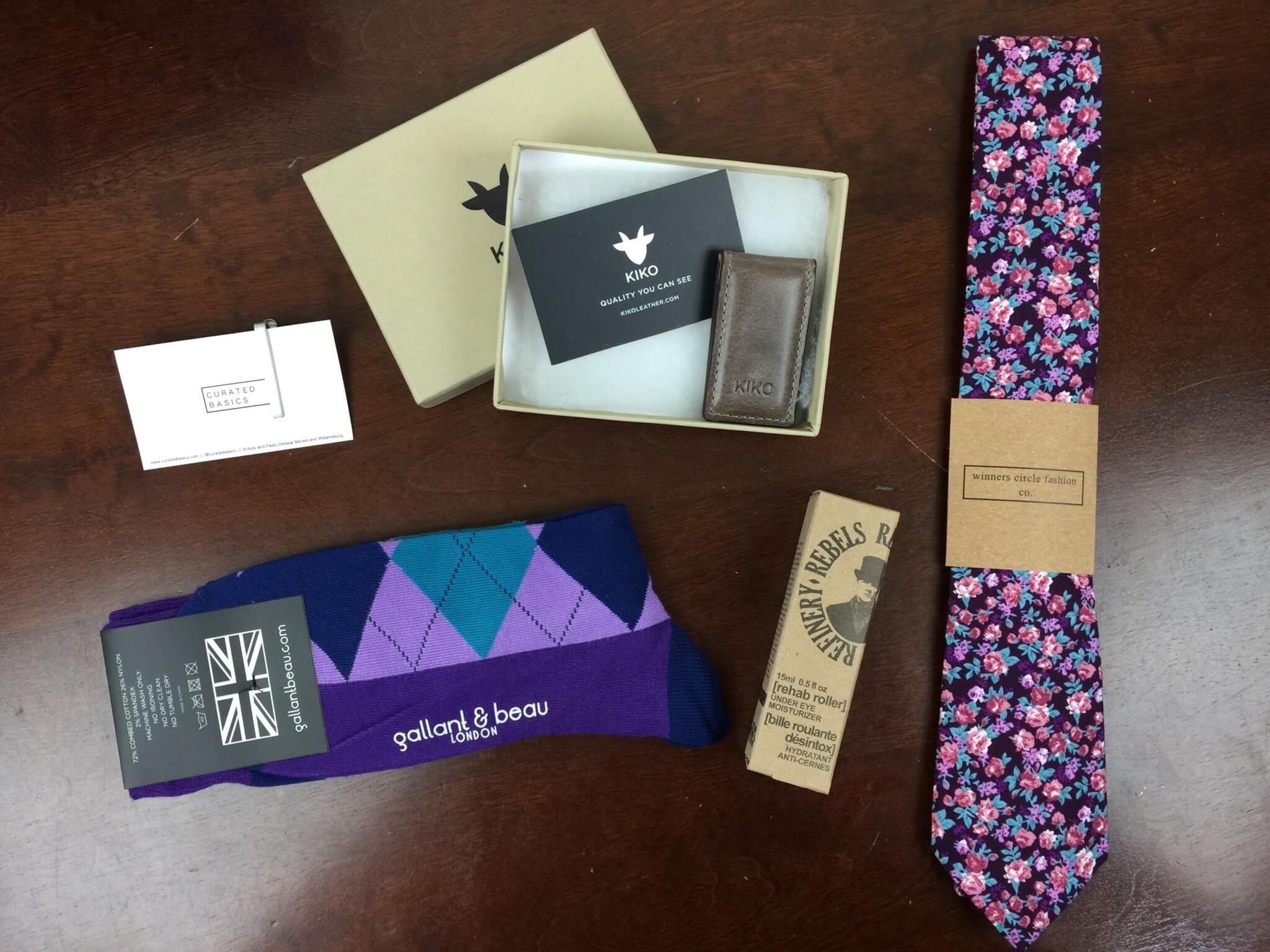 Menswear Club Subscription Box Review - May 2016 - Hello Subscription