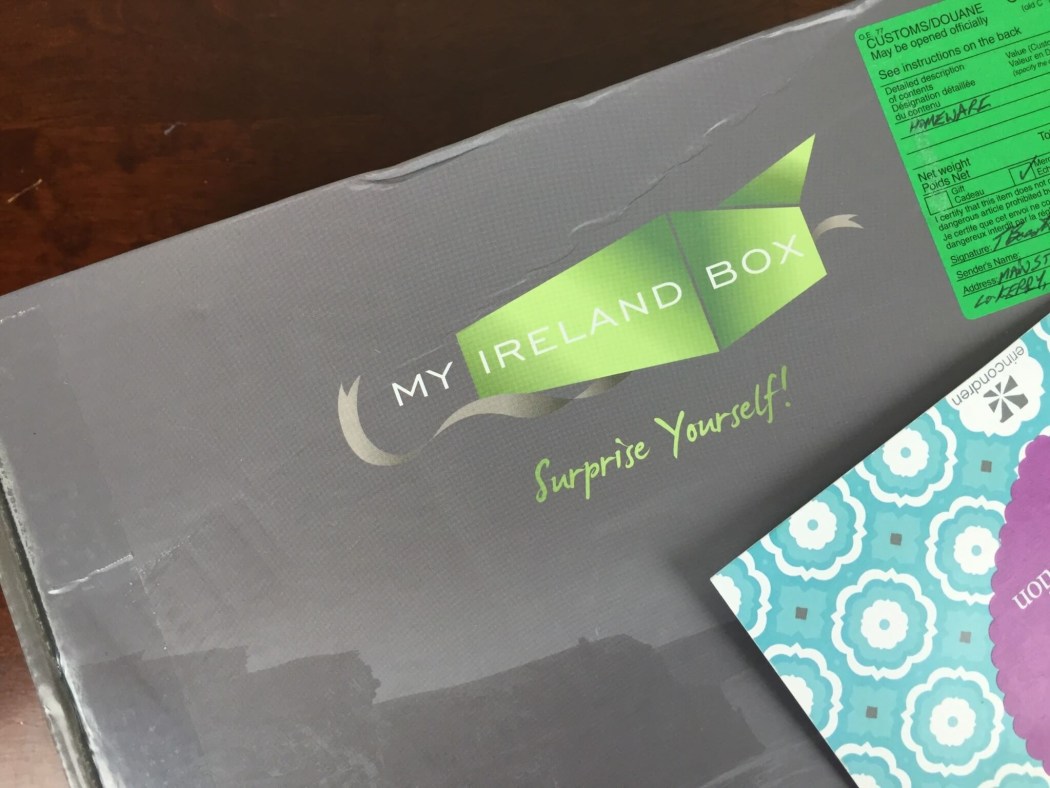 My Ireland Box May 2016 Subscription Box Review - Hello Subscription