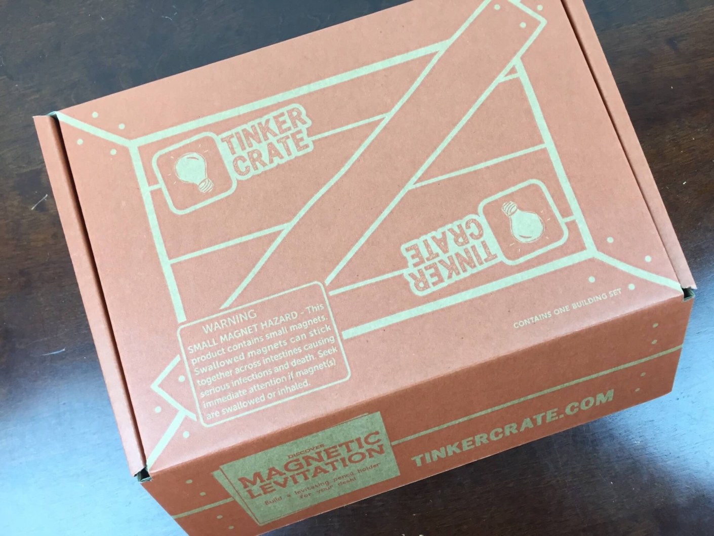 Tinker Crate Review & Coupon - Magnetic Levitation - Hello Subscription