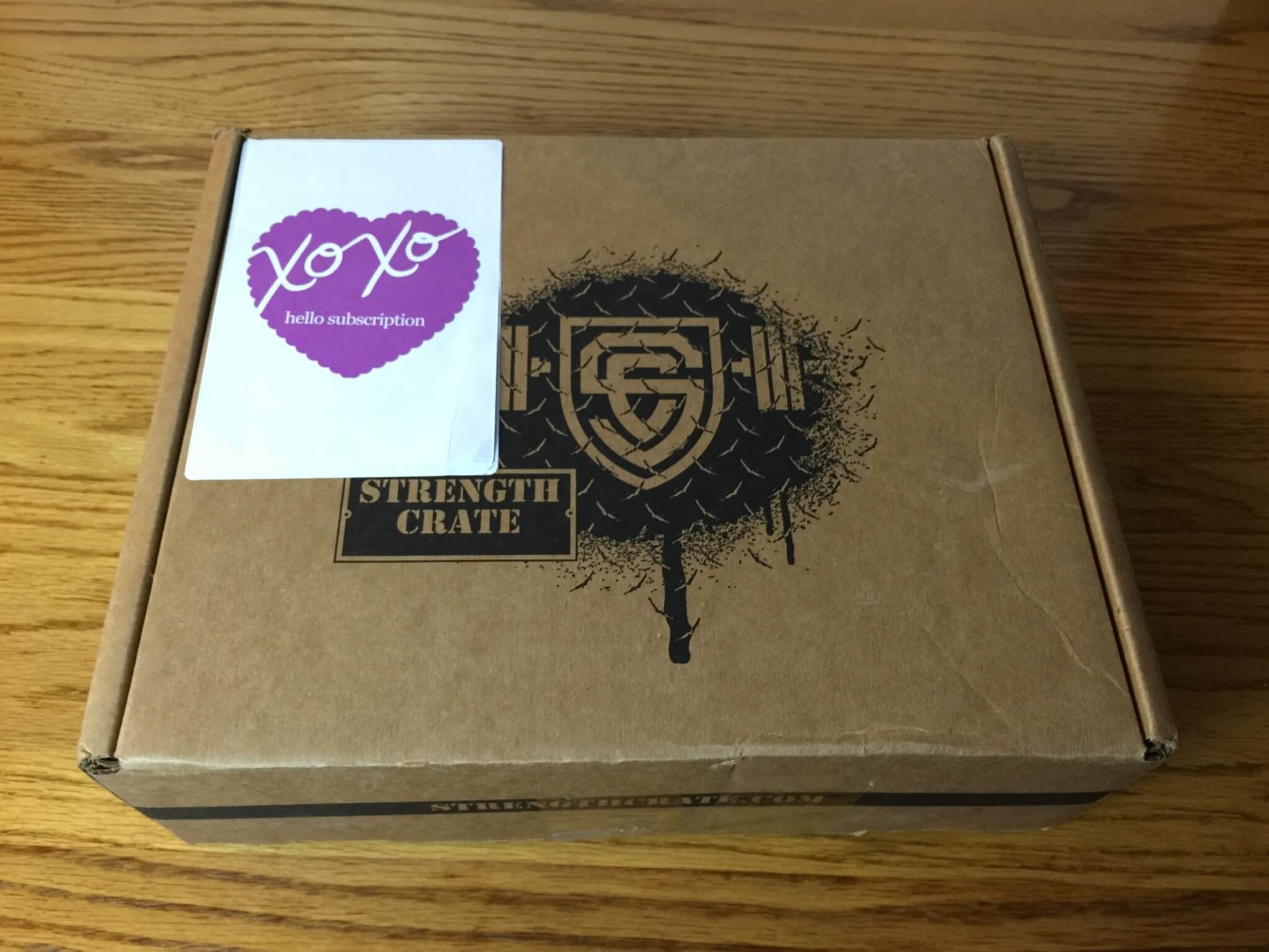 Strength Crate Subscription Box Review - May 2016 - Hello Subscription