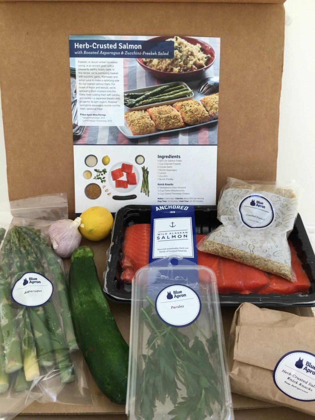Blue Apron Subscription Box Review & Coupon - June 2016 - Hello ...