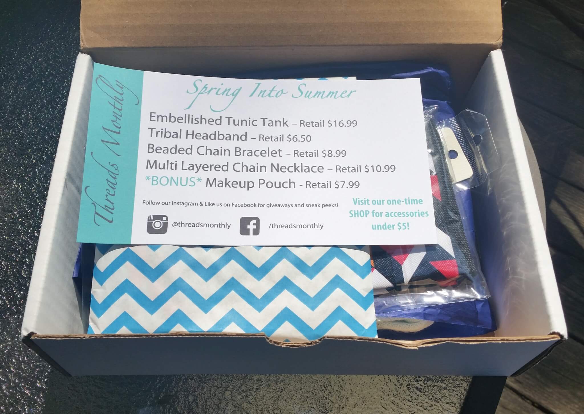 Threads Monthly June 2016 Subscription Box Review & Coupon - Hello ...