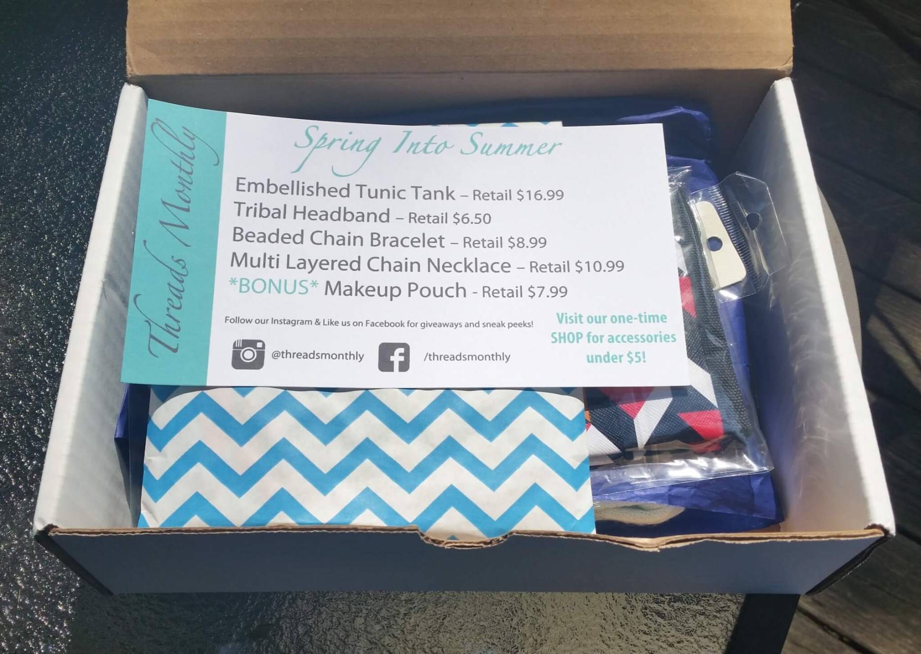 Threads Monthly June 2016 Subscription Box Review & Coupon - Hello ...