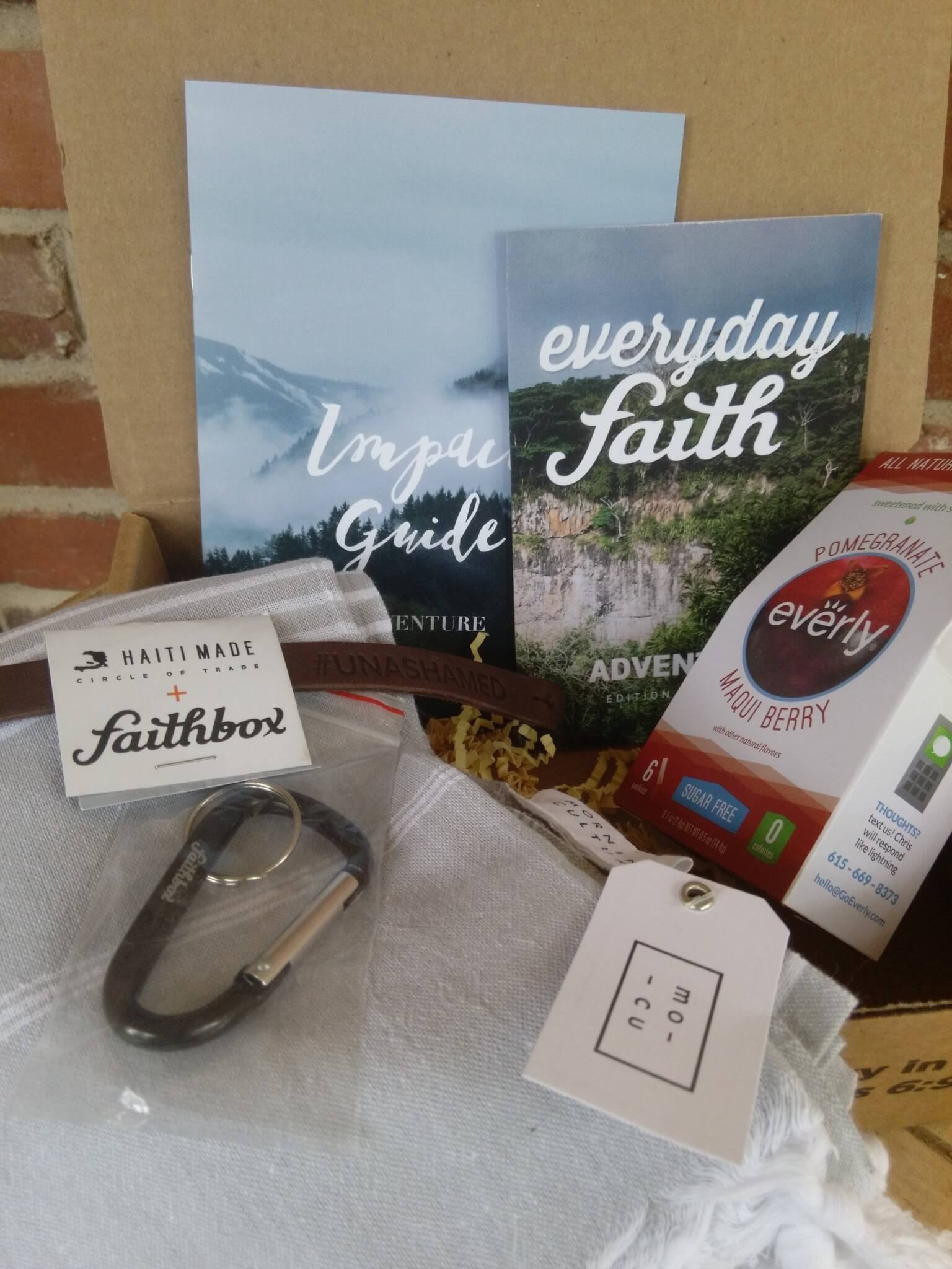 FaithBox May 2016 Subscription Box Review + Coupon - Hello Subscription